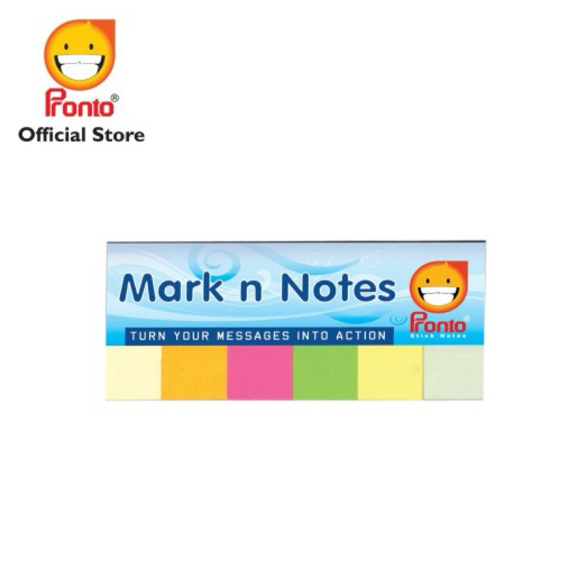 Jual Post It Warna Pronto Mark Notes (Stick Notes) | Shopee Indonesia