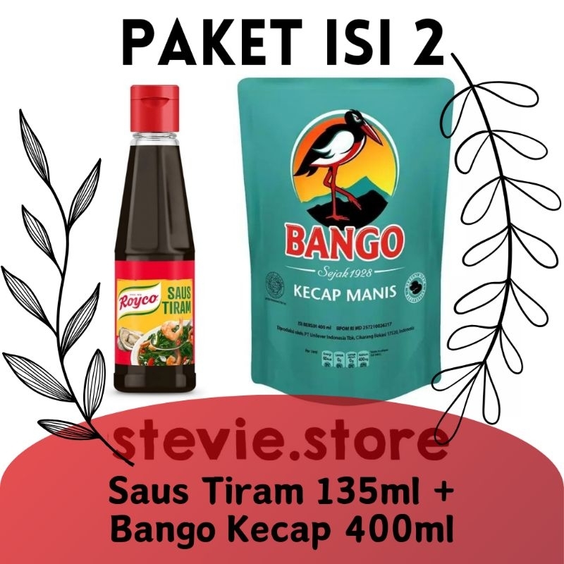 Jual Paket Bango Kecap Manis 400ml + Royko Saus Tiram 135ml Saus ...