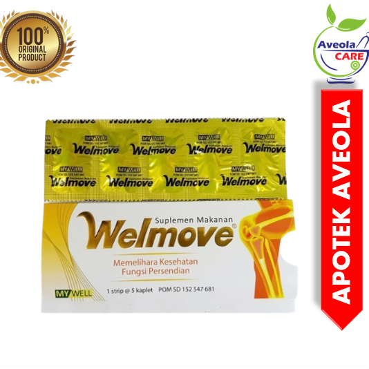 Jual WELMOVE OBAT SENDI 1 strip isi 5 Tablet | Shopee Indonesia