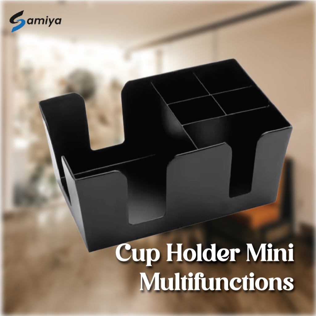 Jual rak penyimpanan gelas kertas cup holder mini multifunction tissue ...