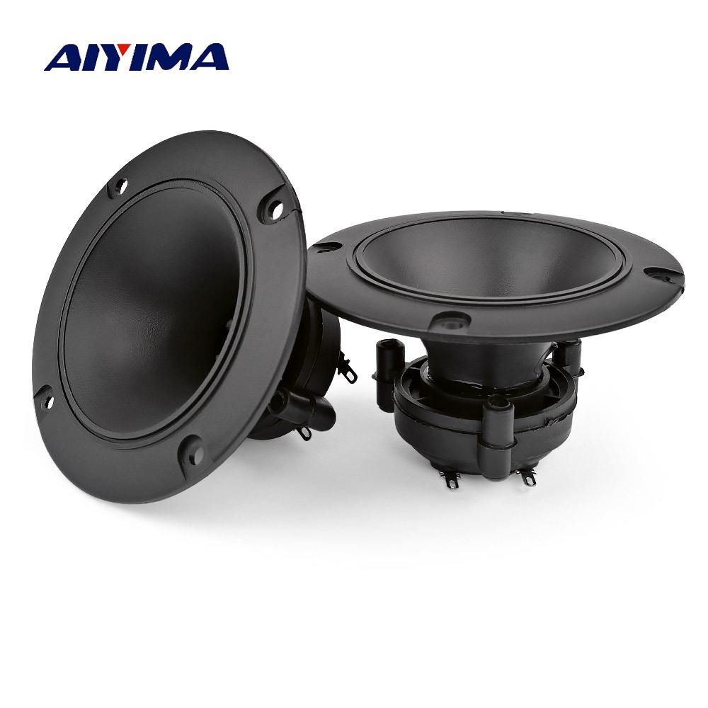 Jual AIYIMA 2Pcs Audio Tweeters 98MM Piezoelectric Tweeter Audio ...