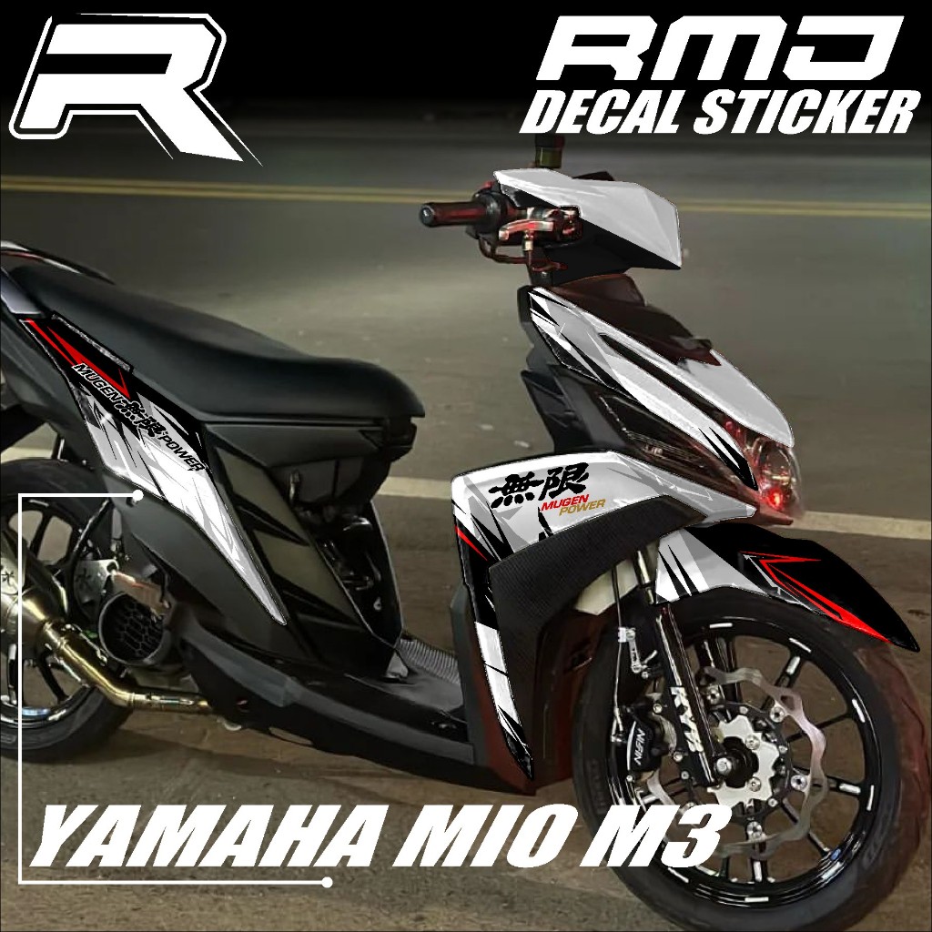 Jual (COD) Decal Mio M3 125 - Mio Z Full Body Stiker Mio M3 125 Variasi ...