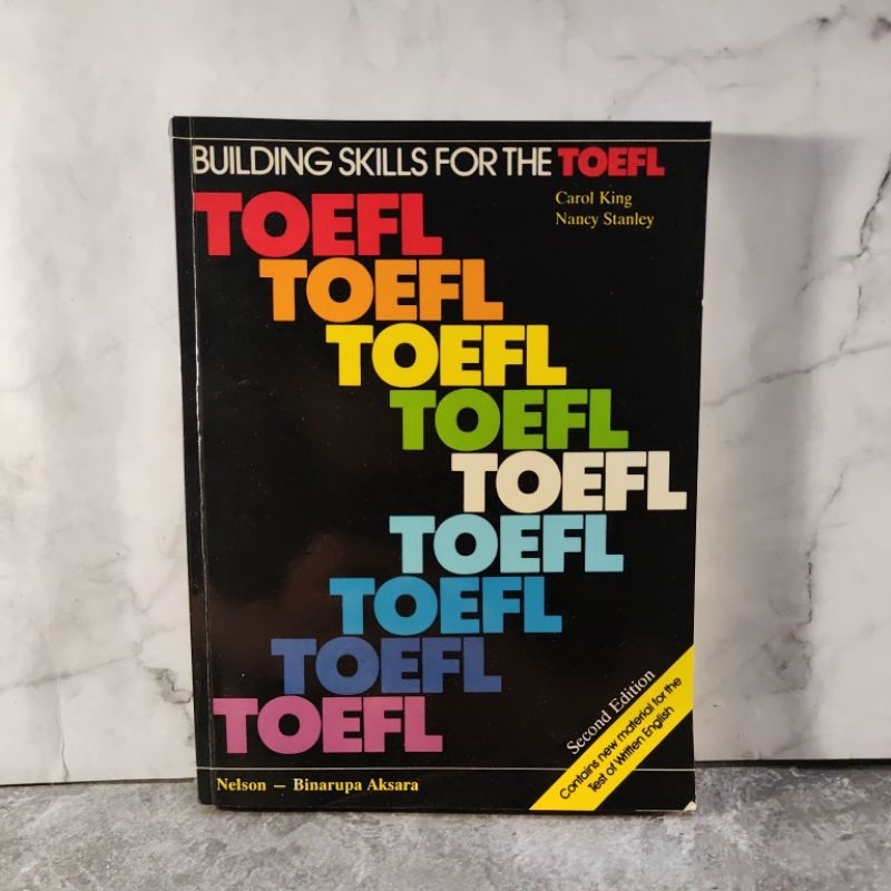 Jual Buku Building Skills For The Toefl, Second Edition, Nelson, Binarupa Aksara. | Shopee Indonesia