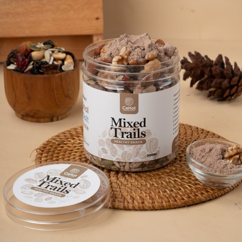 Jual CeHat Trail mix Chocolate Premium Cemilan Sehat Enak Diet Rendah ...