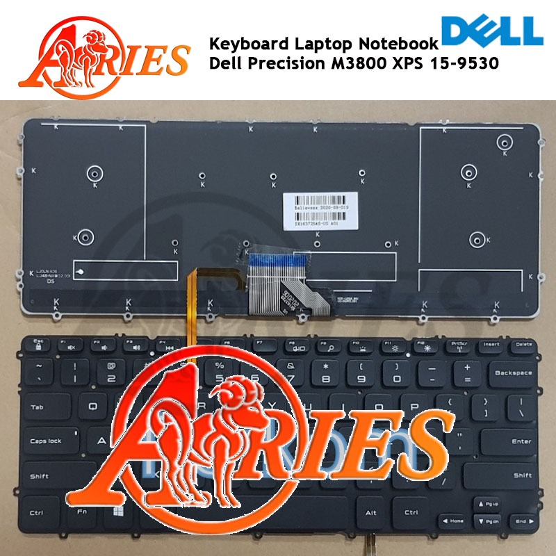 Jual Keyboard Laptop Notebook Dell Precision M3800 XPS 15-9530 | Shopee ...