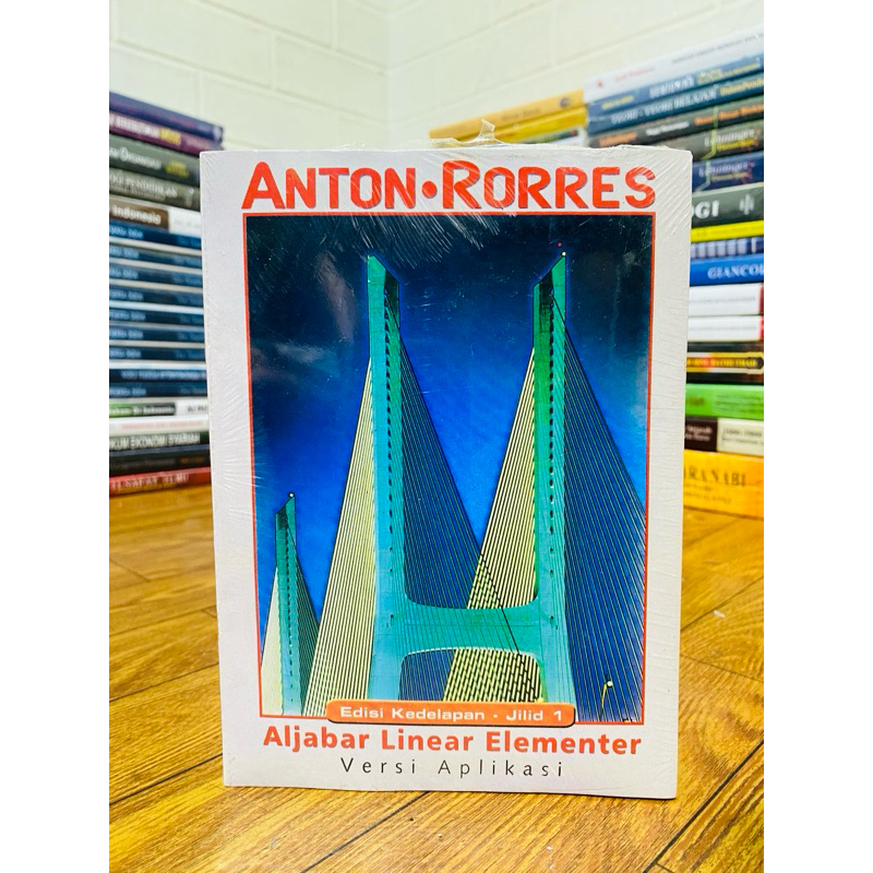 Jual ALJABAR LINEAR ELEMENTER EDISI 8 JILID 1 - ANTON RORRES | Shopee ...