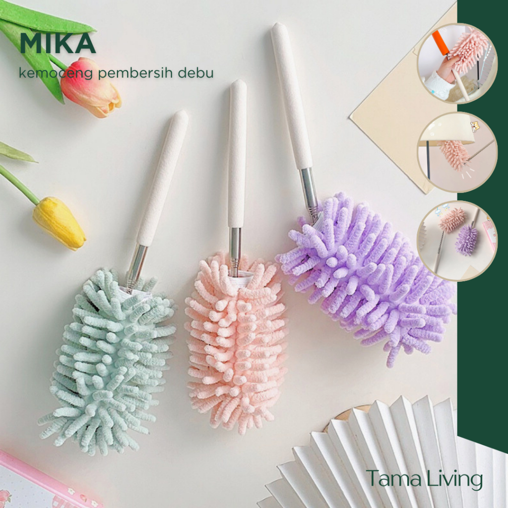 Jual TAMA LIVING MIKA Kemoceng Fleksibel Chenille Microfiber Kemoceng ...