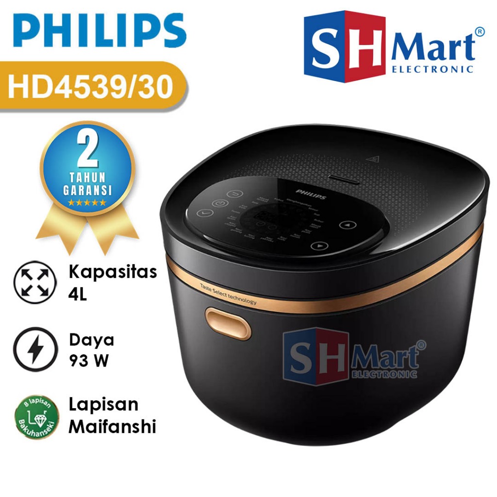 Jual RICE COOKER PHILIPS DIGITAL HD4539/30 KAPASITAS 1,5 LITER ...