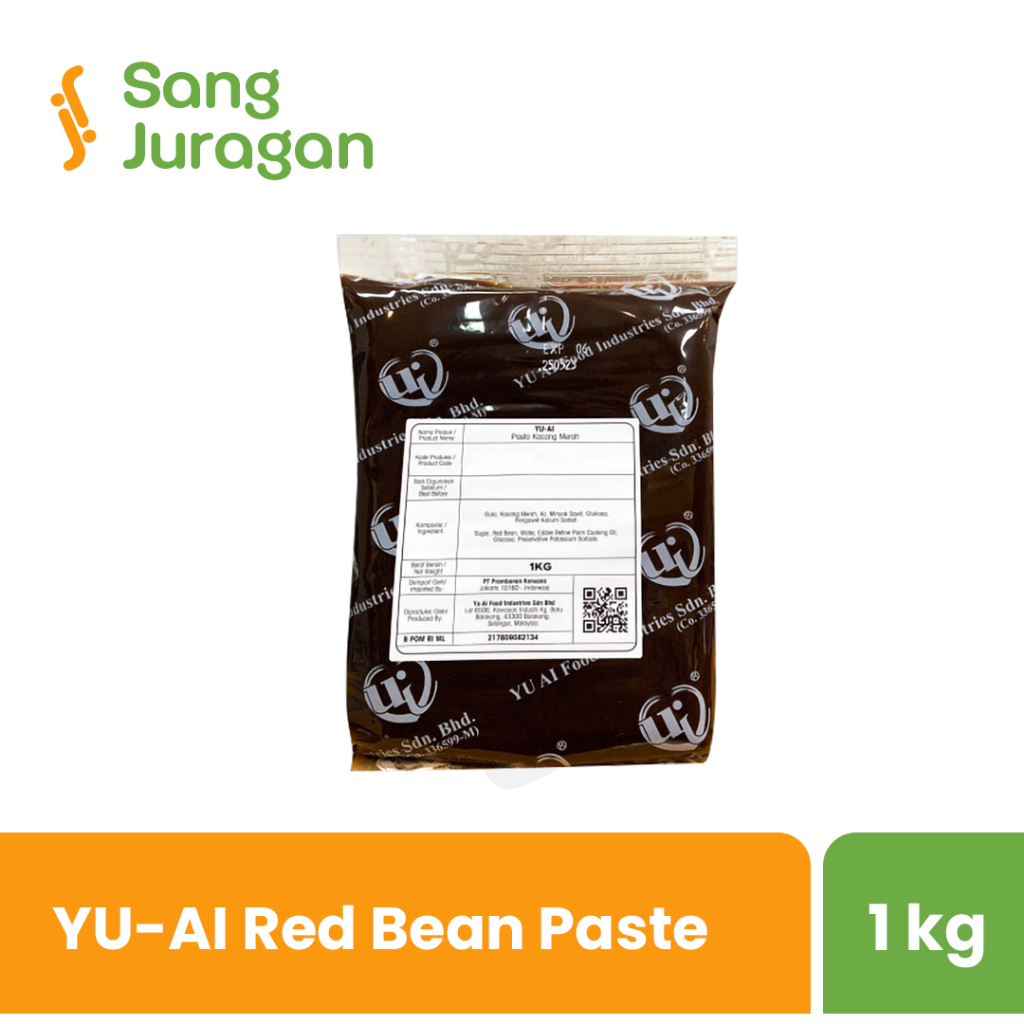 Jual Yu Ai Red Bean Paste / Pasta Kacang Merah 1 Kg | Shopee Indonesia
