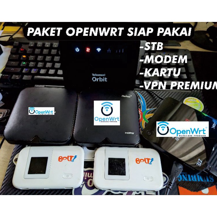 Jual KODE L78L PAKET STB OpenWRT HG68P modem e5372s e5577 e5573 unlock ...