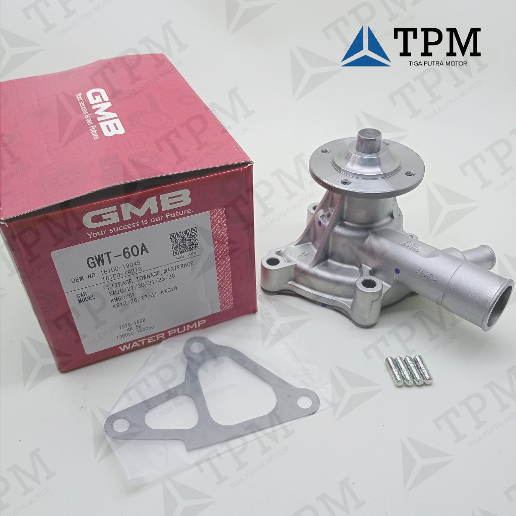 Jual WATER PUMP TOYOTA KIJANG 7K/ GRAND GWT-60A GMB JAPAN | Shopee ...