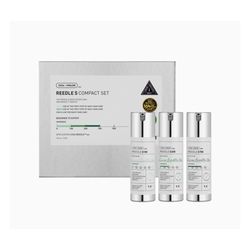 Jual READY VT COSMETICS Cica Reedle Shot Serum Compact Set 100 300 700/ Pro Cica Collagen ...
