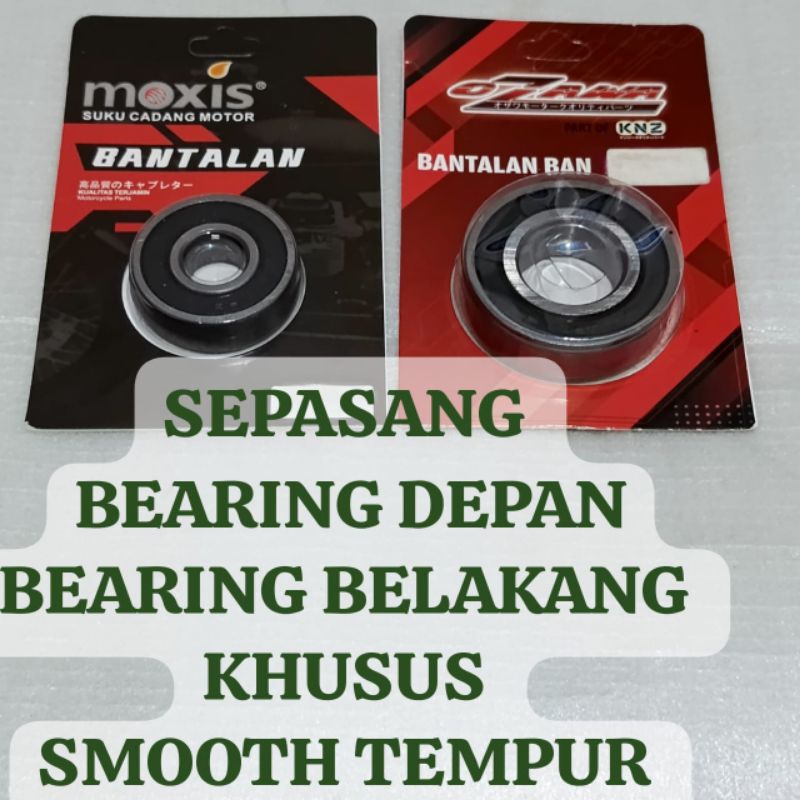Jual BEARING KHUSUS MOTOR LISTRIK SMOOTH TEMPUR ( SEPAKET ) | Shopee ...