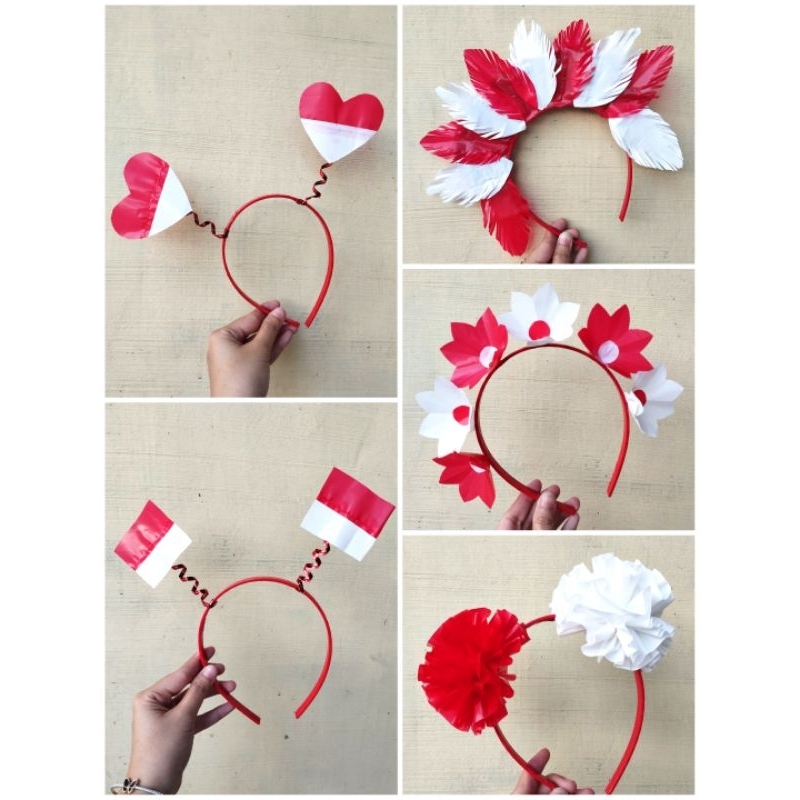 Jual Bando Merah Putih | Bando Kemerdekaan | Bando Karnaval | Hiasan ...