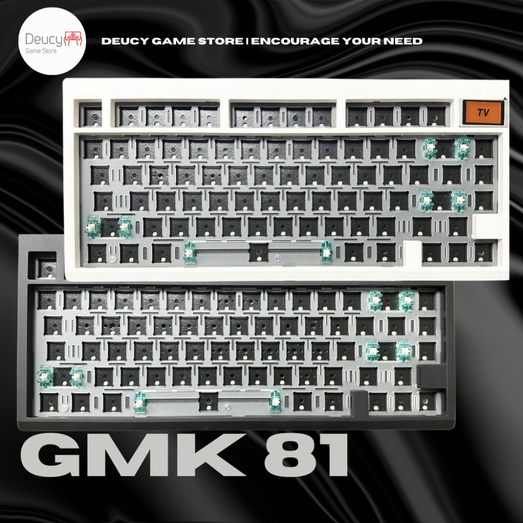 Jual ZUOYA GMK81 75% Triple Connection Barebone Mechanical Keyboard ...