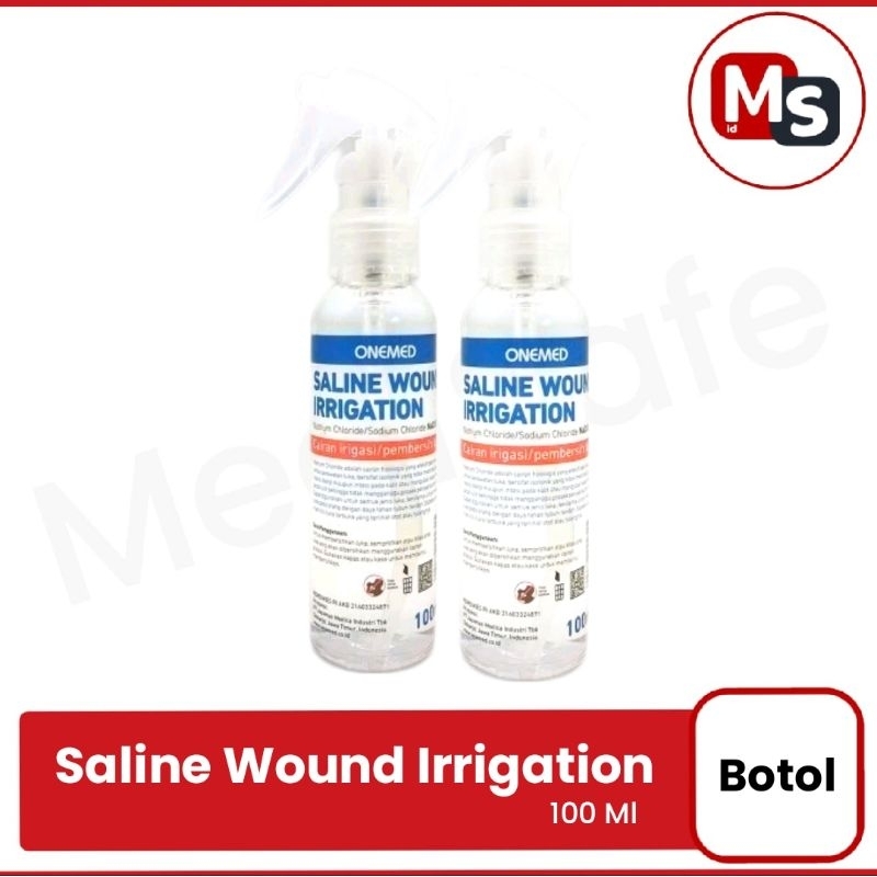 Jual Saline Wound Irrigation Solution 100 Ml Spray Onemed | Shopee Indonesia