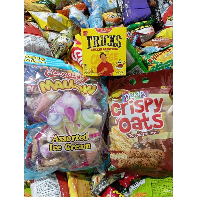 Jual SNACK PAKET AMBYAR ( 3 GRETONGAN + 1X SEROK ) | Shopee Indonesia