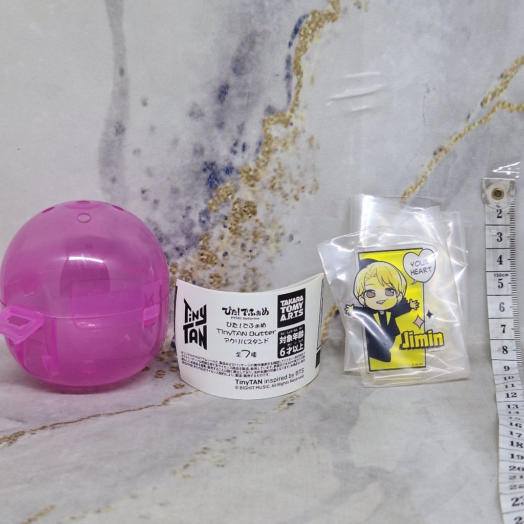 Jual Tinytan Jimin Pita Butter Acrylic Stand BTS Akrilik Gashapon Gachapon Gacha Tiny Tan ...