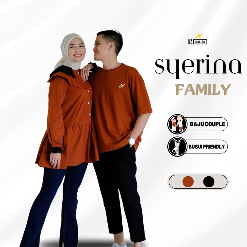 Jual Naliza - Syerina Family Set Couple Keluarga Cotton Combed / Baju ...