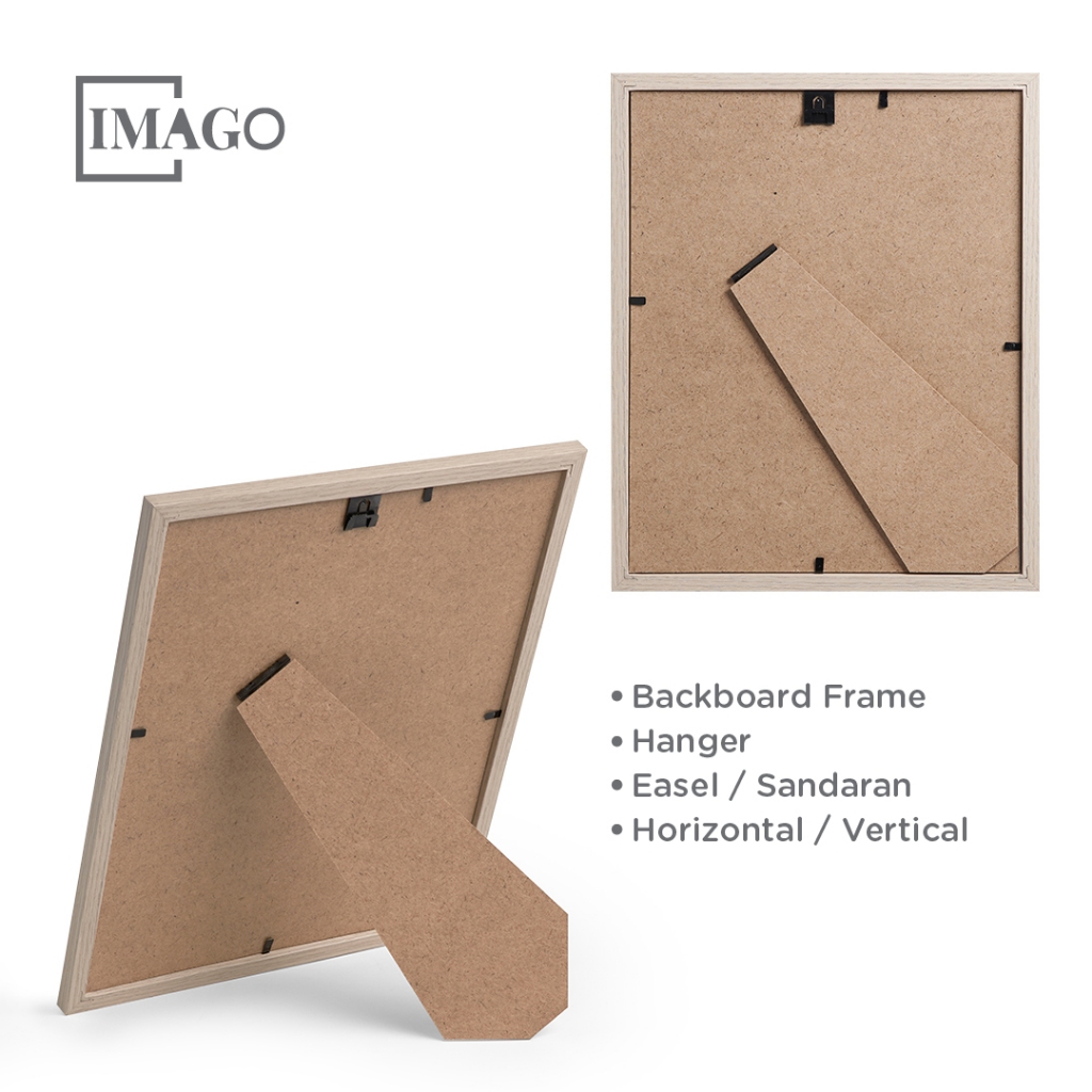 Jual Bingkai Foto Minimalis A4 (21x30cm) Pigura Frame Ijazah Sertifikat ...