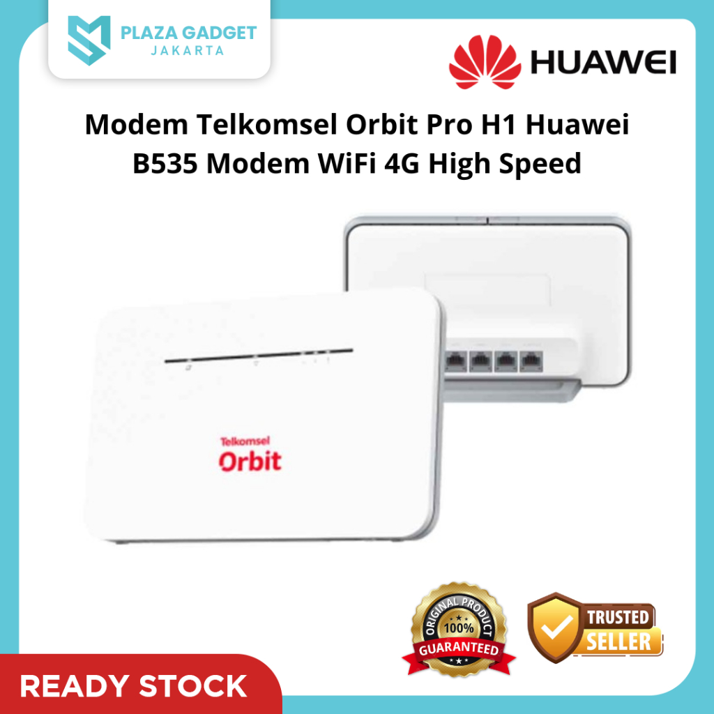 Jual Modem Telkomsel Orbit Pro H1 Huawei B535 Modem WiFi 4G High Speed ...