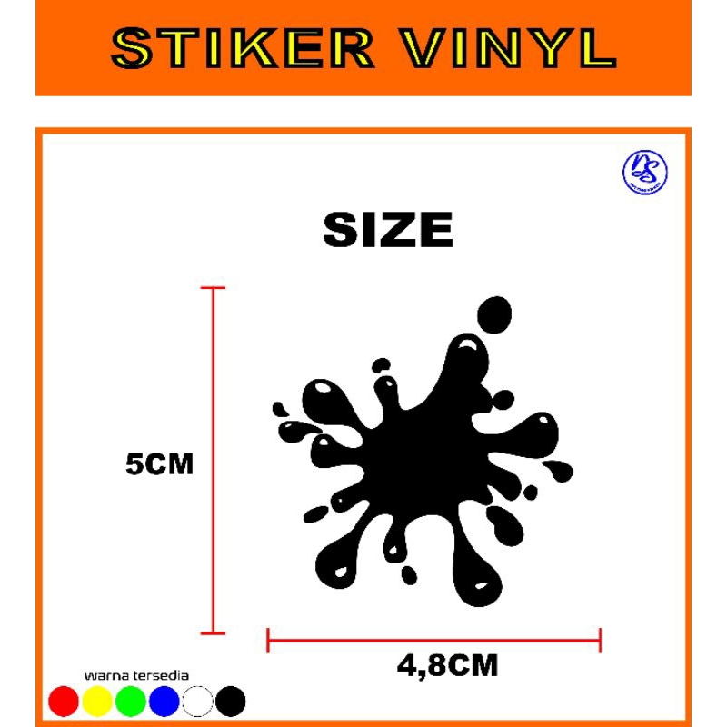 Jual stiker bercak,/crot air | Shopee Indonesia