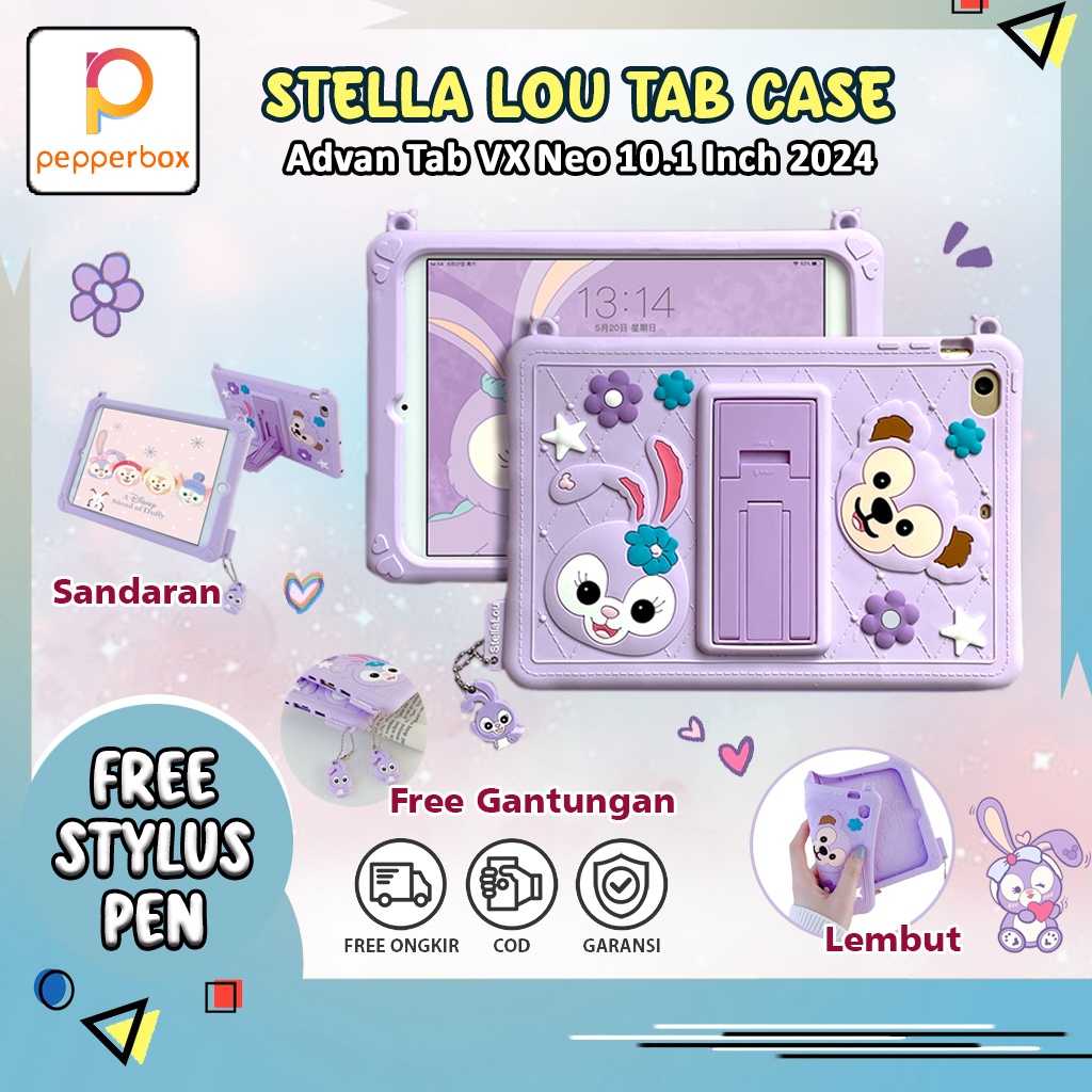 Jual Casing Advan Tab VX Neo 10.1 Inch 2024 Soft Case Anak Dewasa Motif ...