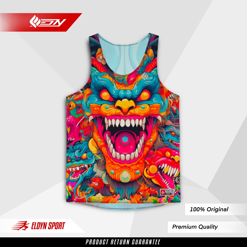Jual Eldyn Sport Jersey Singlet Olahraga Pria Fullprinting | SGT18 ...