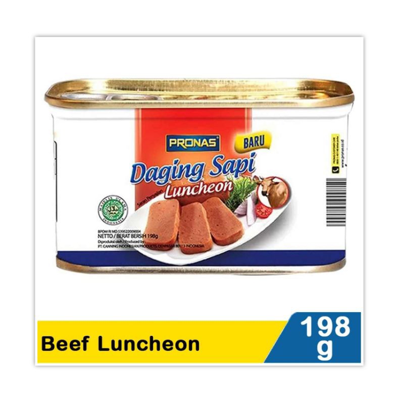 Jual Pronas Beef Luncheon 198 gr Daging Sapi Kaleng | Shopee Indonesia