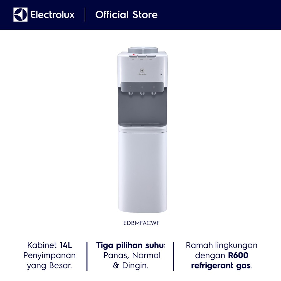 Jual Electrolux Dispenser Air Galon Atas Model EDBMFACWF | Shopee Indonesia