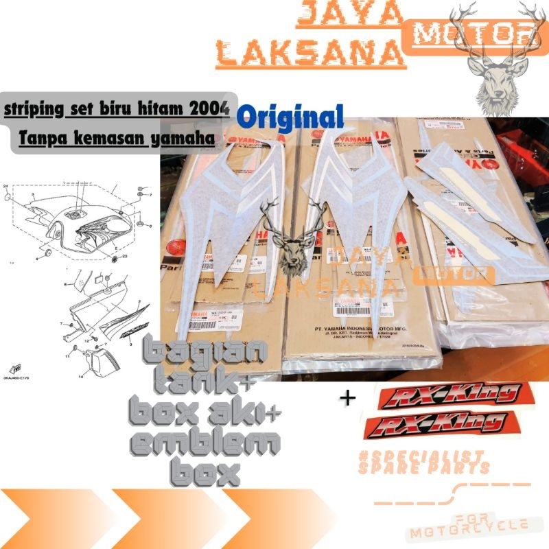 Jual STRIPING LES LIS STICKER LOGO TANGKI TENK TANK TENGKI FUELTANK DAN ...