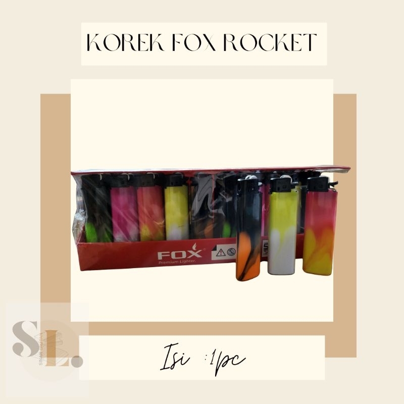 Jual [ecer] KOREK ROCKET FOX PREMIUM / KOREK CRICKET | Shopee Indonesia
