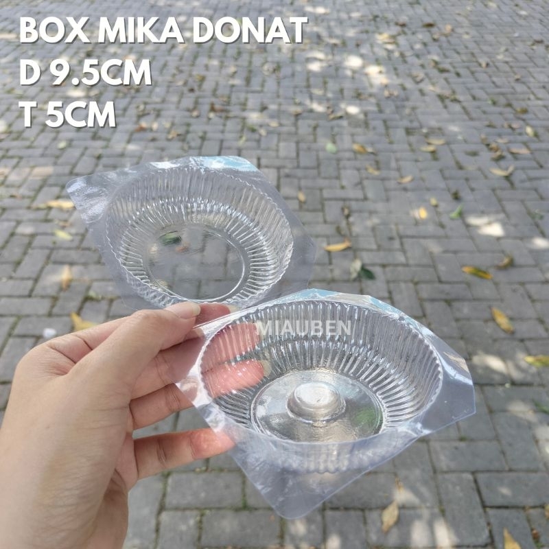 Jual Box mika donat mika bulat isi 10pcs | Shopee Indonesia