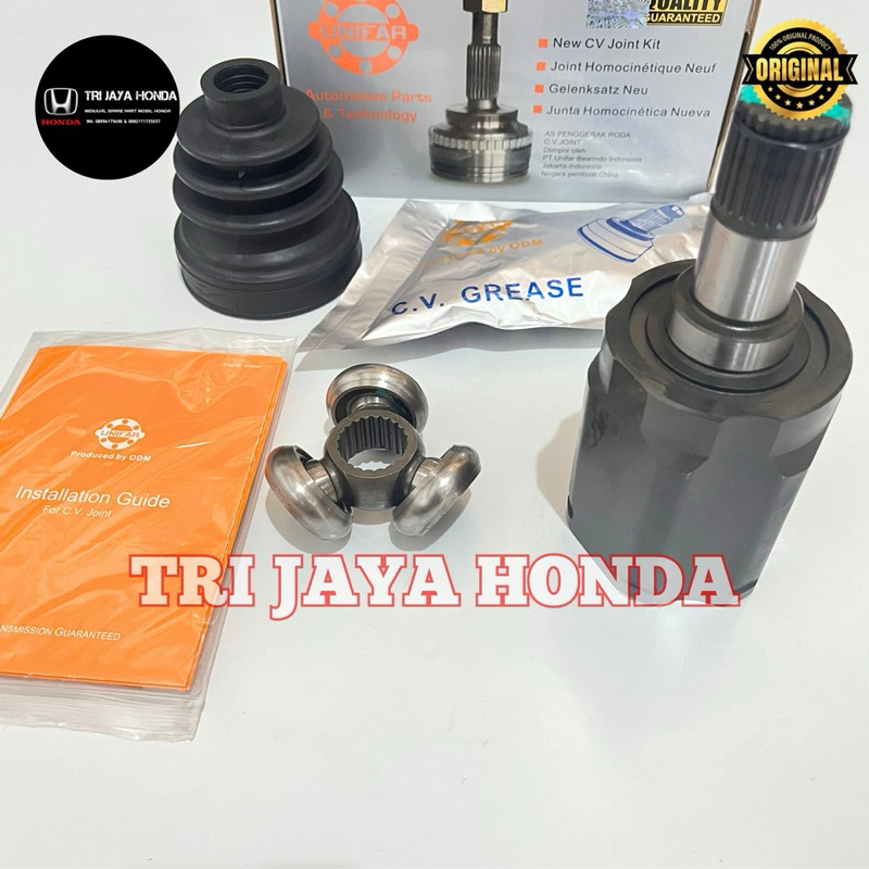 Jual Cv Joint As Roda Dalam Kiri Honda Brio Matic Manual 2014 - 2023 Unifar | Shopee Indonesia
