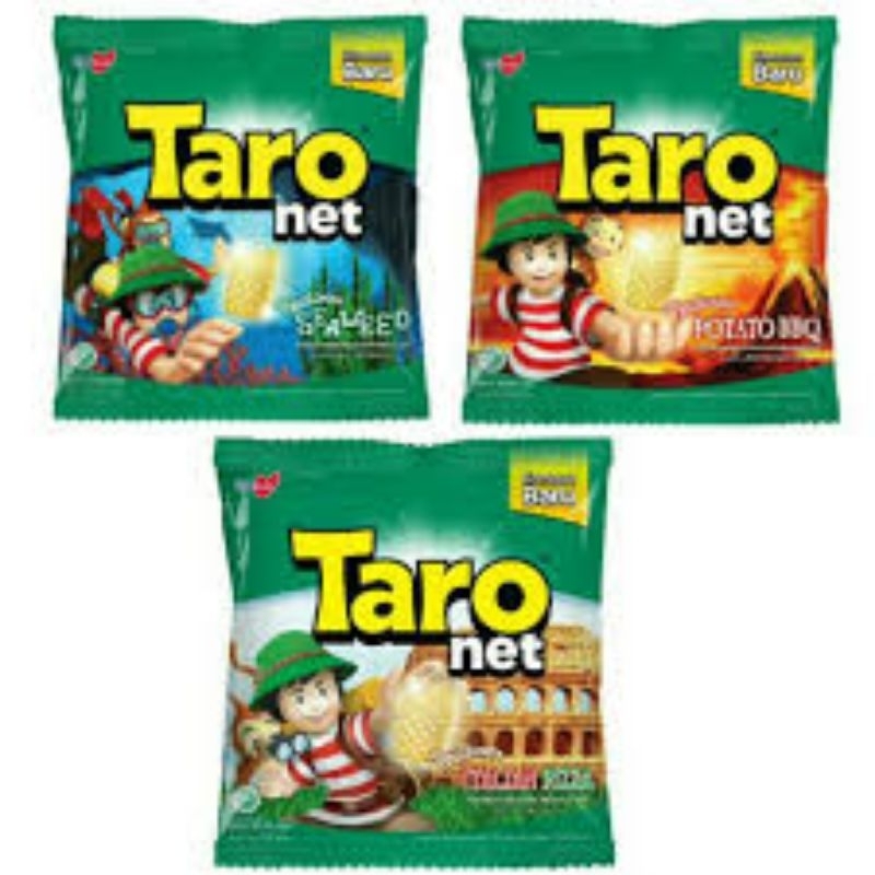 Jual TARO NET RASA POTATO BBQ | SEAWEED NETTO 35 GR | Shopee Indonesia