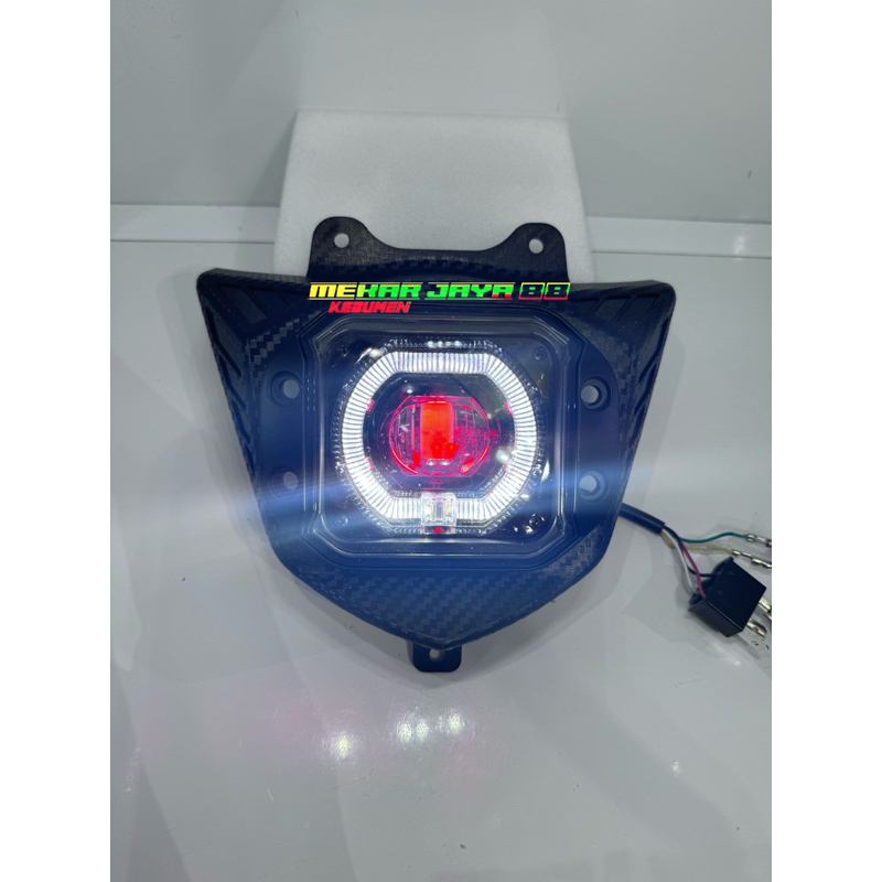 Jual LAMPU DEPAN SEMI ALA BILED CRF KLX WR LAMPU TEMBAK BILED | Shopee ...