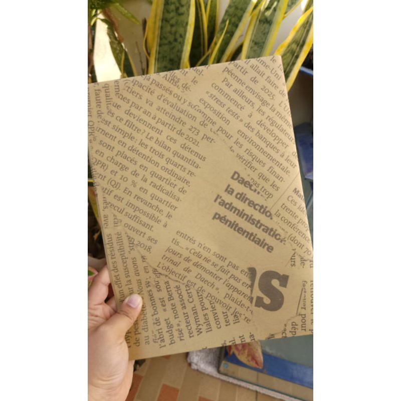 Jual H7Y BIGBOSS 10Pcs Sampul Buku Bigboss Coklat Sampul Buku Aestetik ...