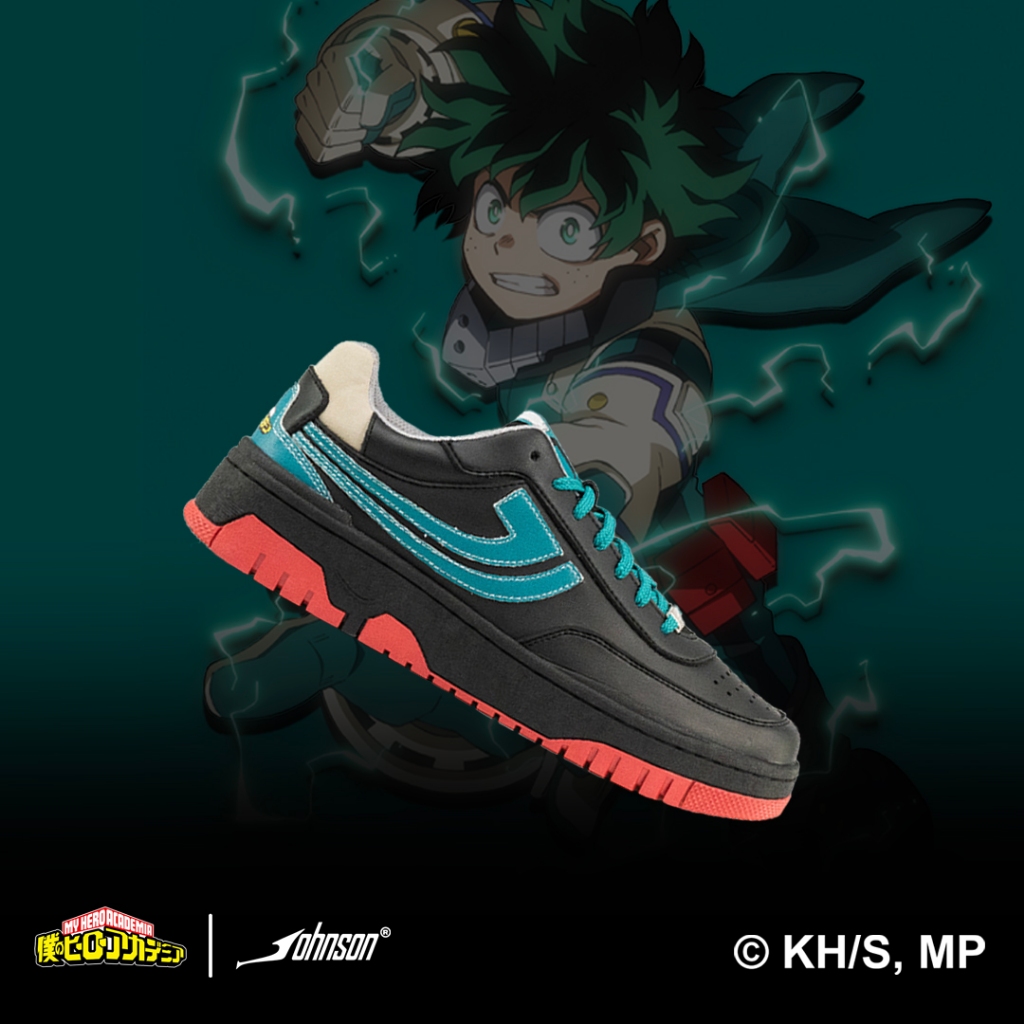 Jual SEPATU SNEAKERS JOHNSON X MY HERO ACADEMIA - MIDORIYA (DEKU ...