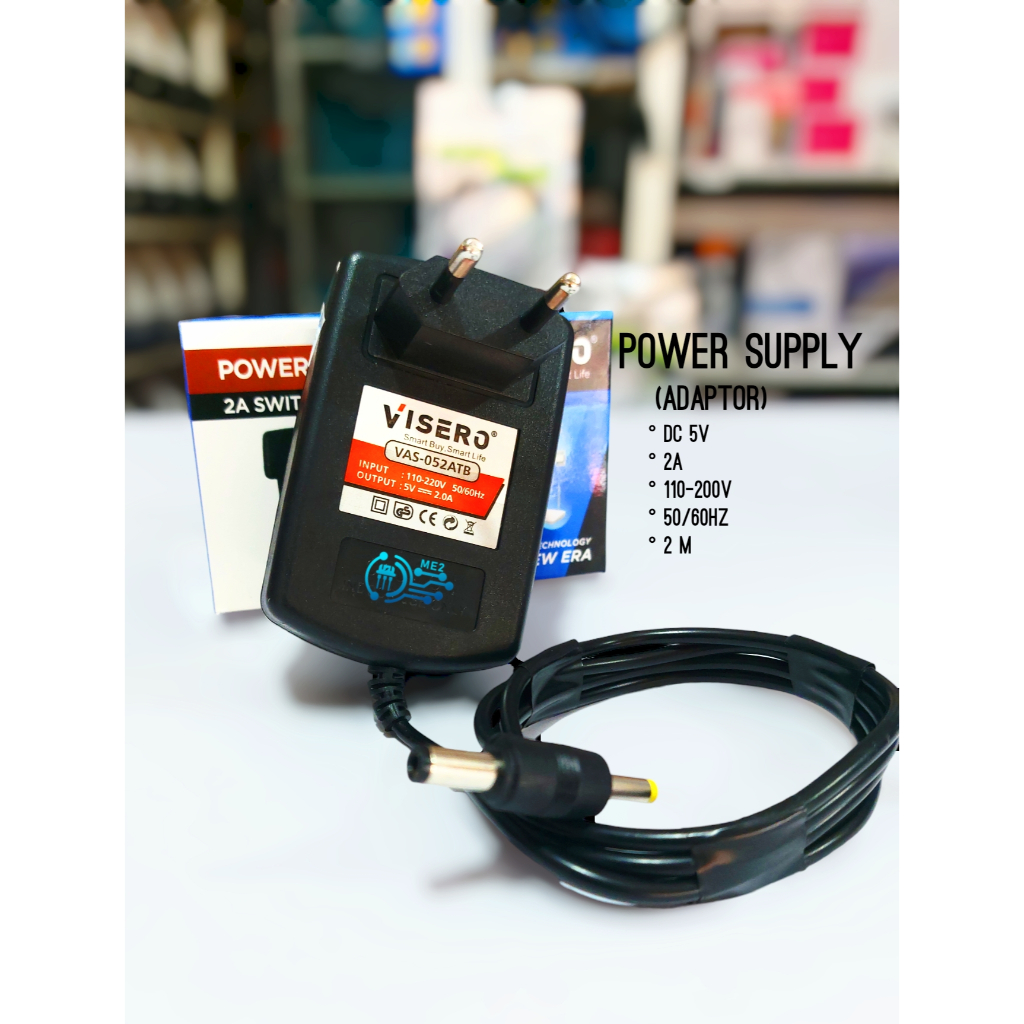 Jual Adaptor Power Suplly Visero 5v 2ampere Original Murni Switching ...