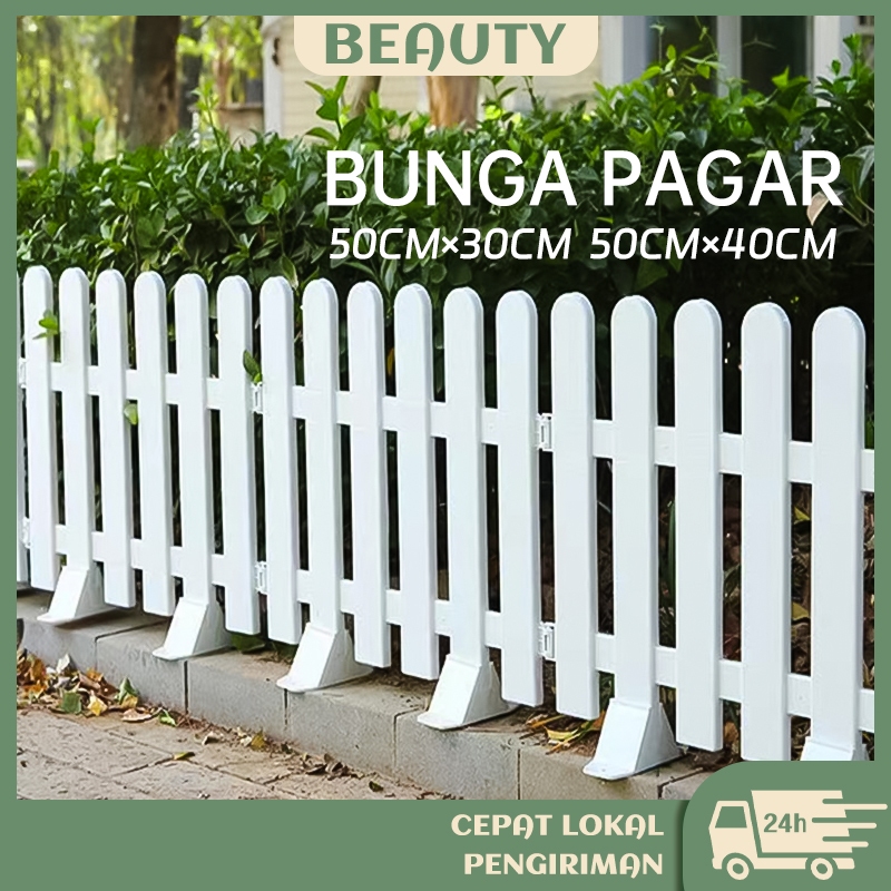 Jual Ready Stock Pagar Kebun Pagar Plastik Vintage Dekorasi Pagar Putih ...