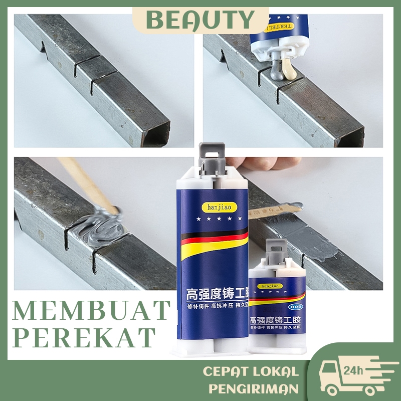 Jual Lem AB Besi Super Kuat Tahan Panas Lem Perekat Super 100g Untuk ...