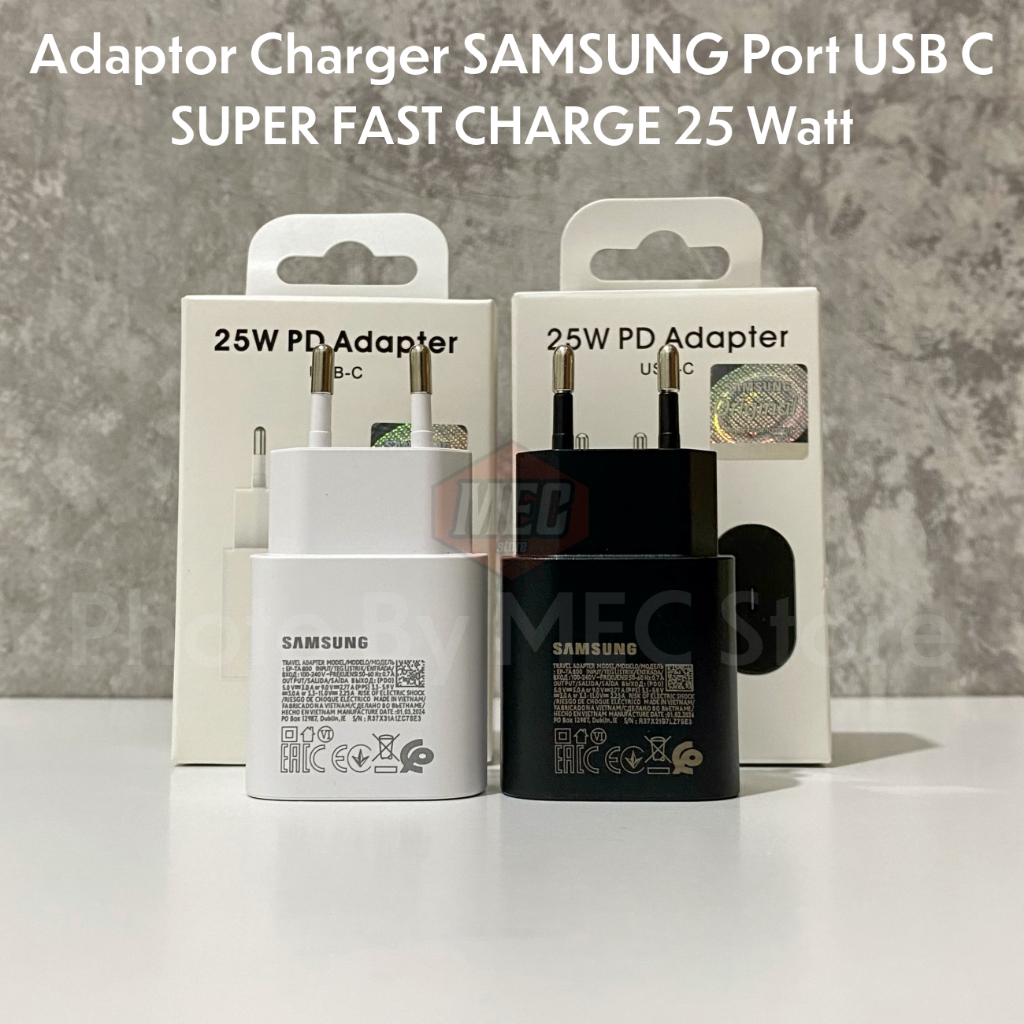 Jual Adaptor Charger Samsung 25Watt USB C to USB C Super Fast Charging ...