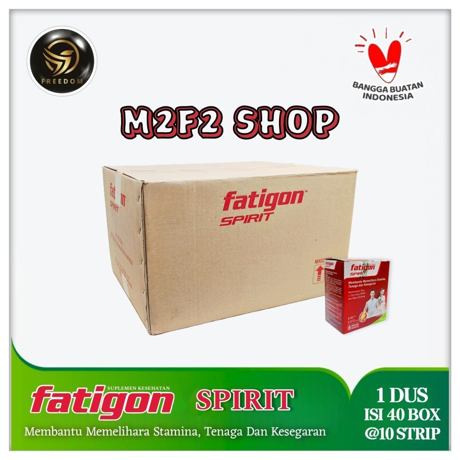 Jual Fatigon Spirit Multivitamin Plus Suplement Kesehatan | Strip - 6 ...