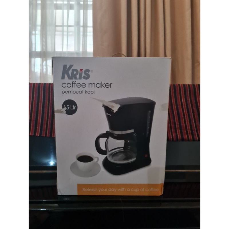 Jual new BNIB Kris coffee maker 1.5 liter | Shopee Indonesia