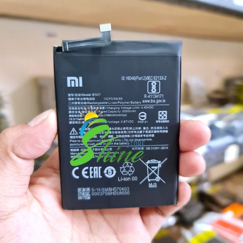Jual Baterai Batre BN57 Original HP Xiaomi Poco X3 Pro Battery Batrei ...