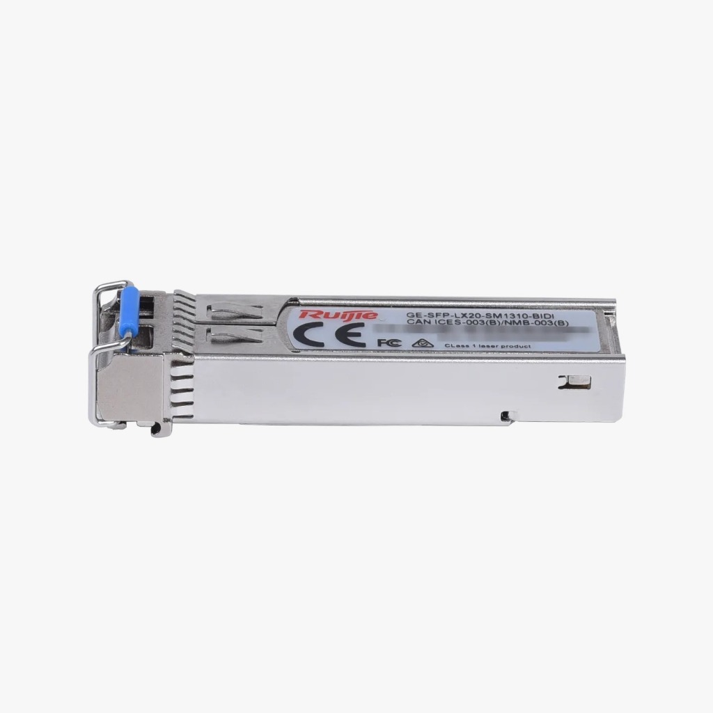Jual Ruijie GE-SFP-LX20-SM1310-BIDI 1000BASE-LX SFP 1310nm-TX/1550nm-RX 20-km DDM Simplex LC SMF ...