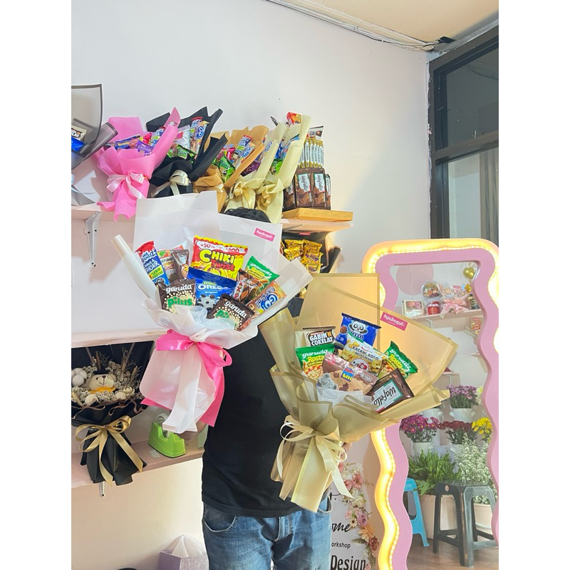 Jual [READY] Buket Snack Murah / Buket Snack Jogja / Buket Wisuda ...