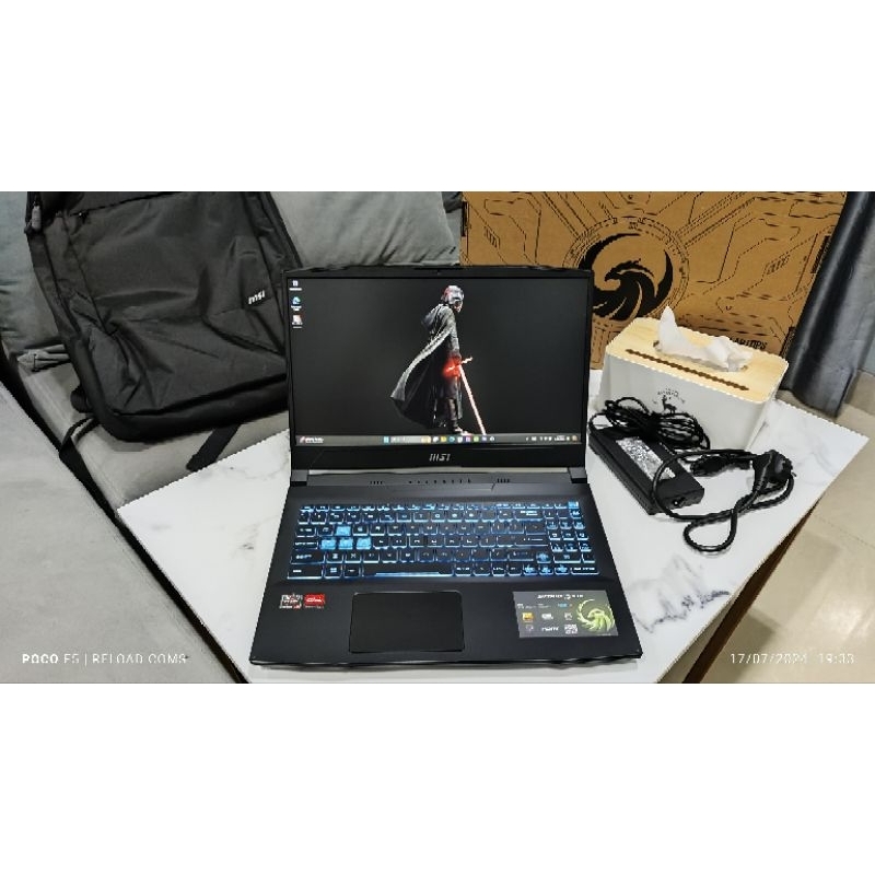 Jual MSI BRAVO 15 B7ED RYZEN 7535HS RX6550M 16GB DDR5 512GB FULLSET ...