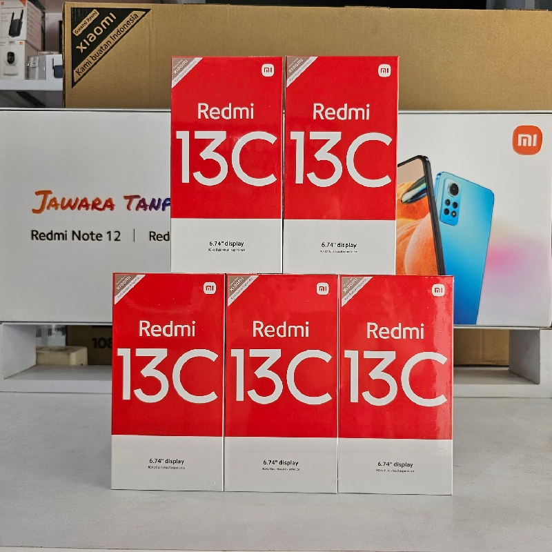 Jual Redmi 13C 6+6Gb/128Gb Hitam New Segel Box Garansi Resmi | Shopee ...