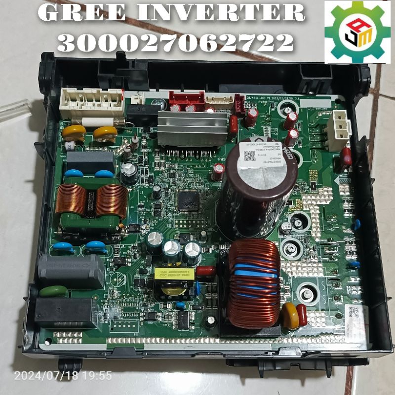 Jual Modul PCB Autdoor AC gree inverter GRJW874-A24V1 original | Shopee ...